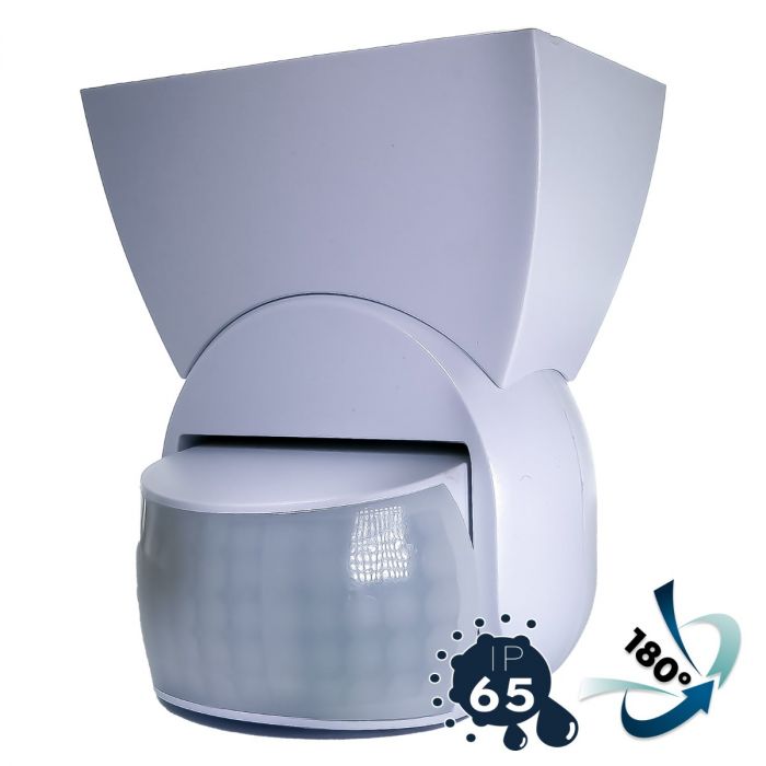 Bewegingssensor/Lichtsensor buiten IP65
